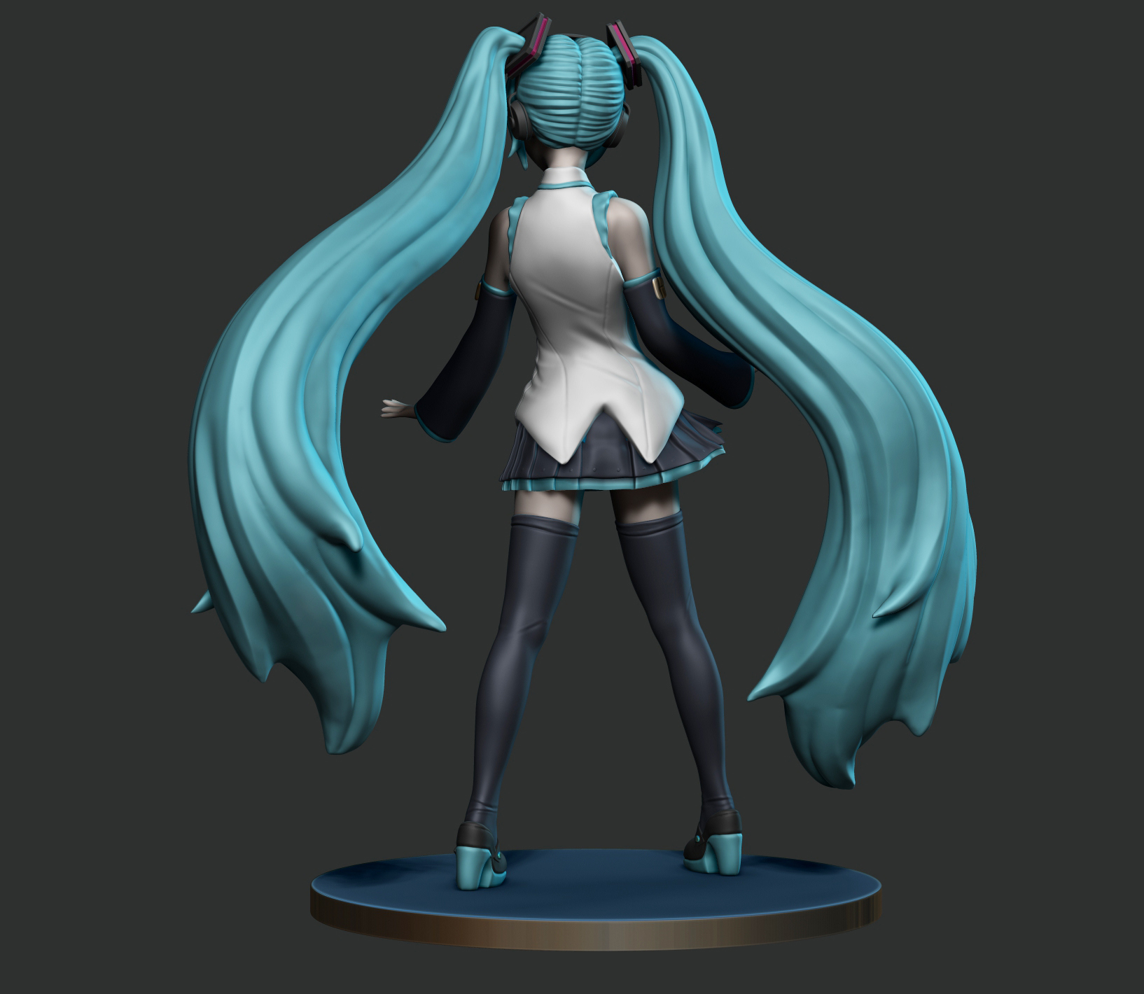 🧑‍🎤 Hatsune Miku・ 3D File for ・Cults