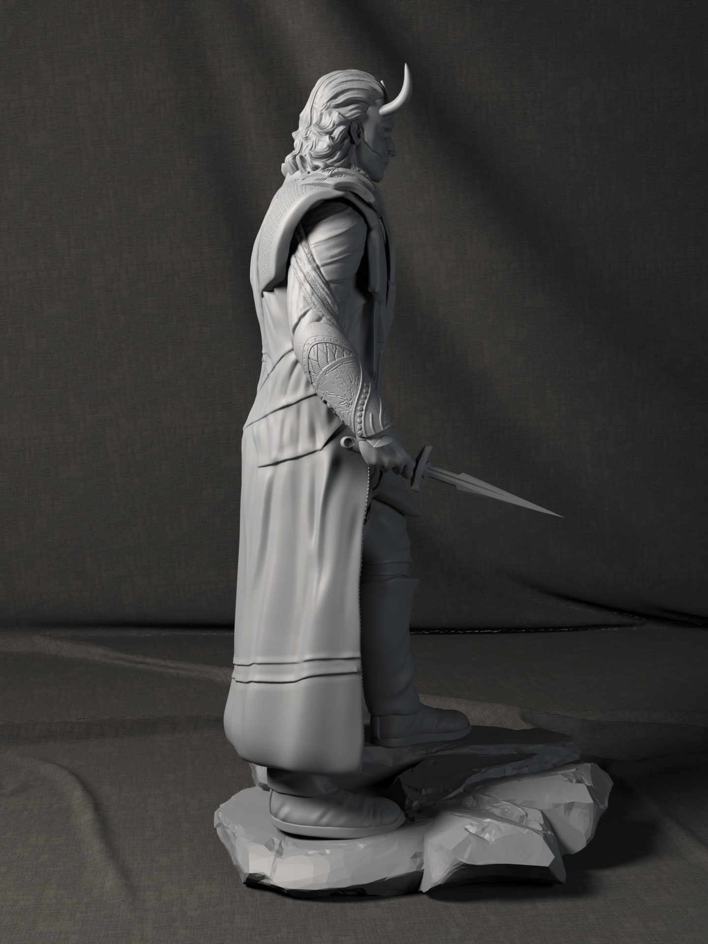 STL file Loki Marvel ♂️ ・Template to download and 3D print・Cults