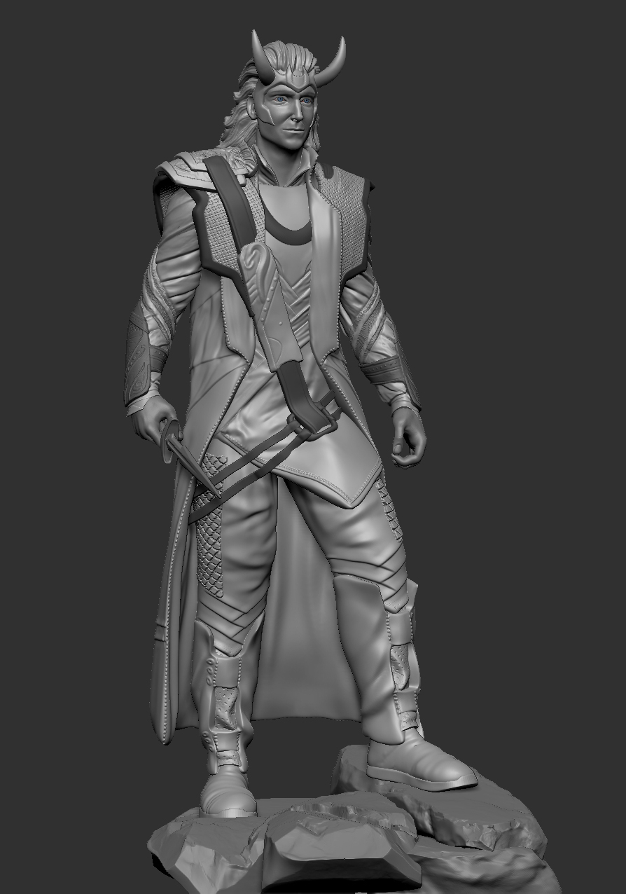 STL file Loki Marvel ♂️ ・Template to download and 3D print・Cults