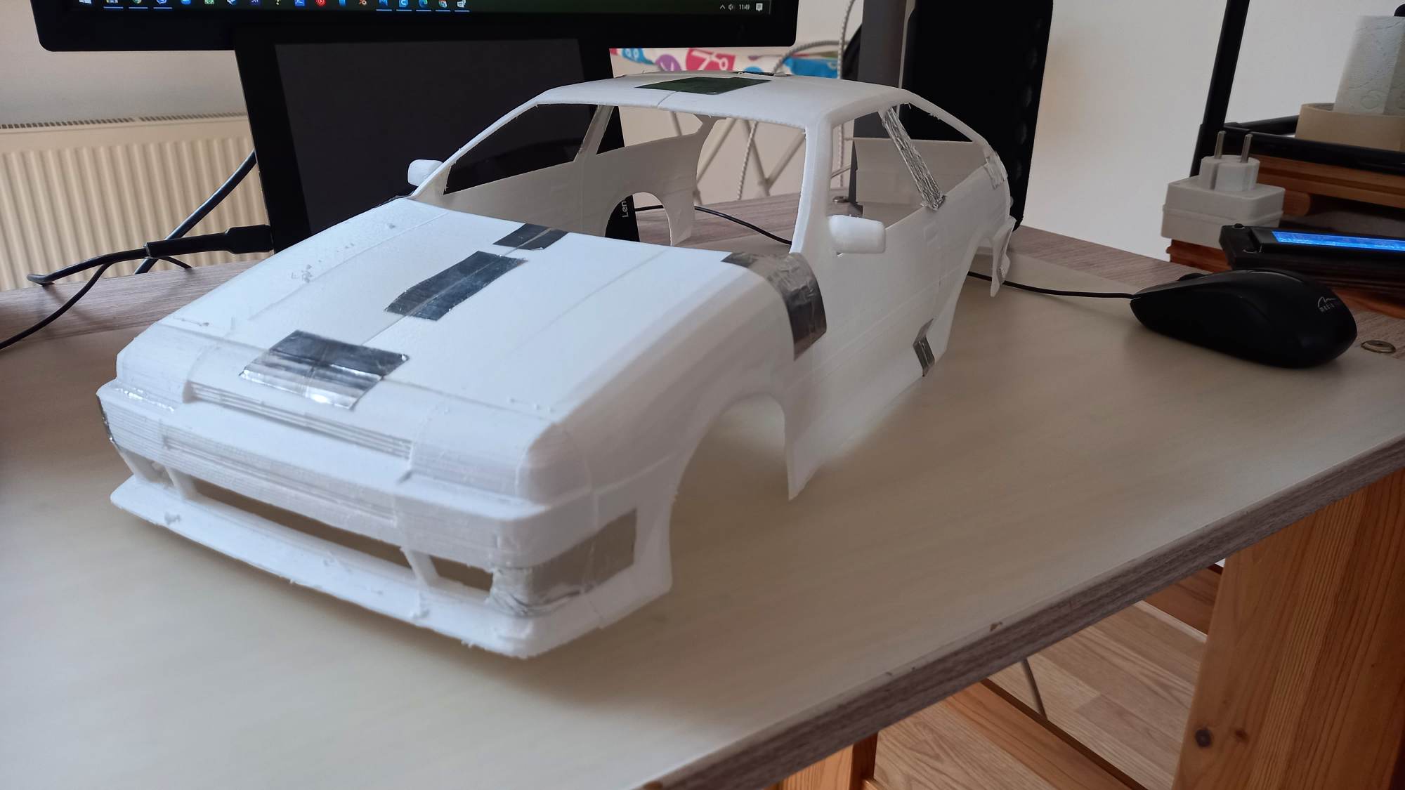 STL file Toyota ae86 trueno 🚗 ・Design to download and 3D print・Cults