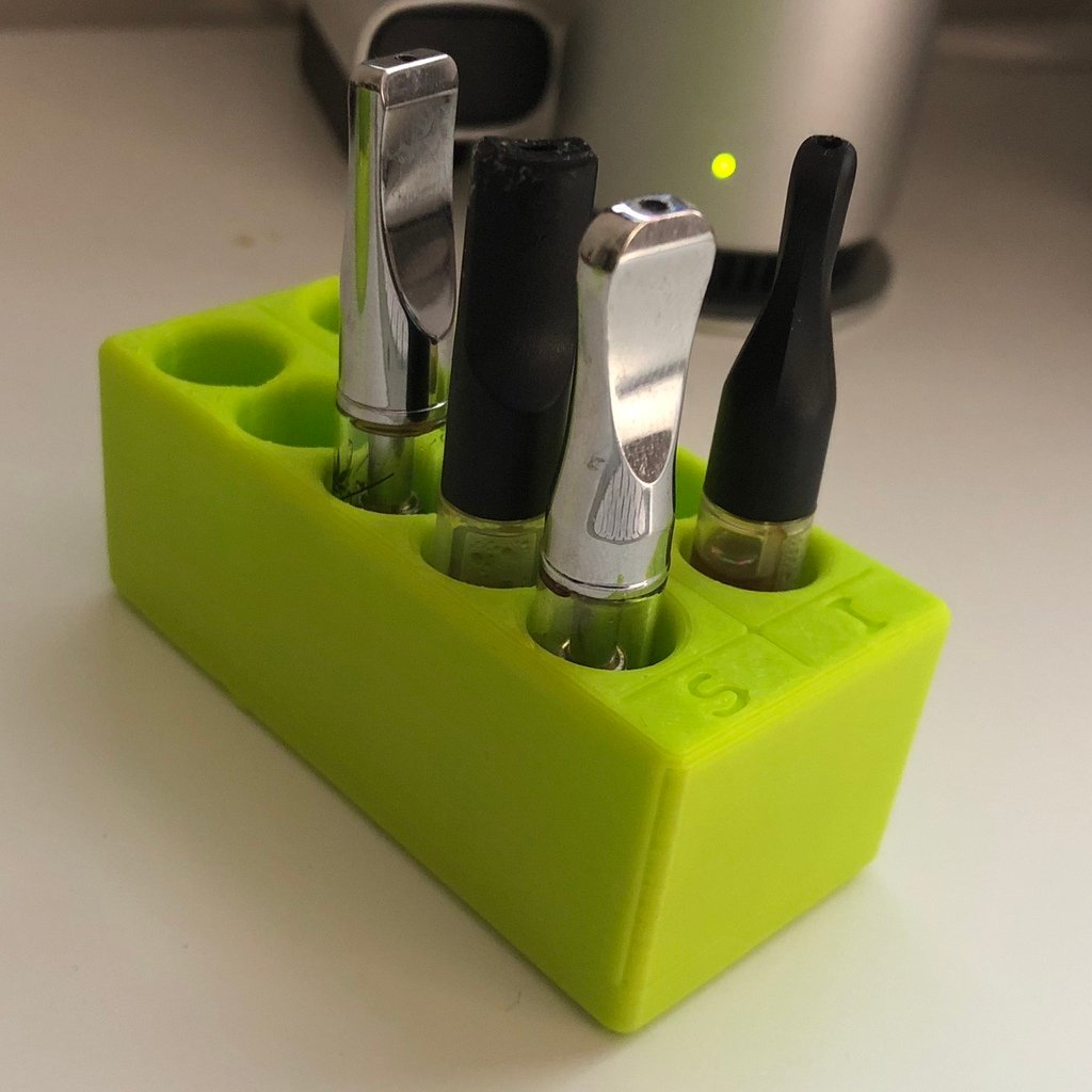 3D printed 510 Vape Cartridge Stand・Cults