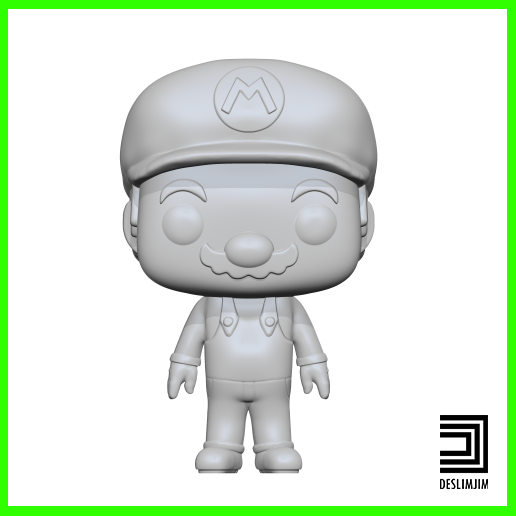 🦸‍♂️ Super Mario Bros Nintendo Funko Pop・ 3D File for 3D printing・Cults
