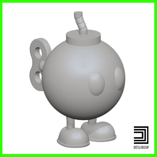 Archivo 3D Bomba de Super Mario Bros 🎮 ・Modelo para descargar y ...