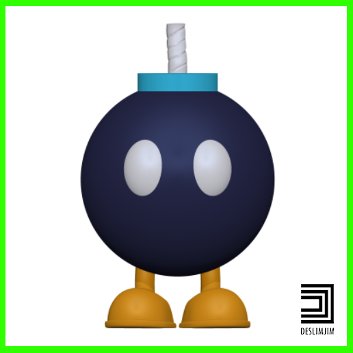 Archivo 3D Bomba de Super Mario Bros 🎮 ・Modelo para descargar y ...