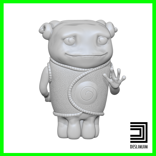 🦸 Oh Home - Dreamworks Cada um na sua casa Toyart・ 3D File for 3D ...
