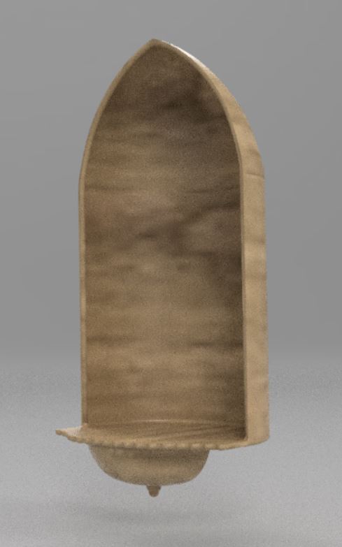 STL file MENSULA NICHE MEDIEVAL 🪟 ・3D printable design to download・Cults