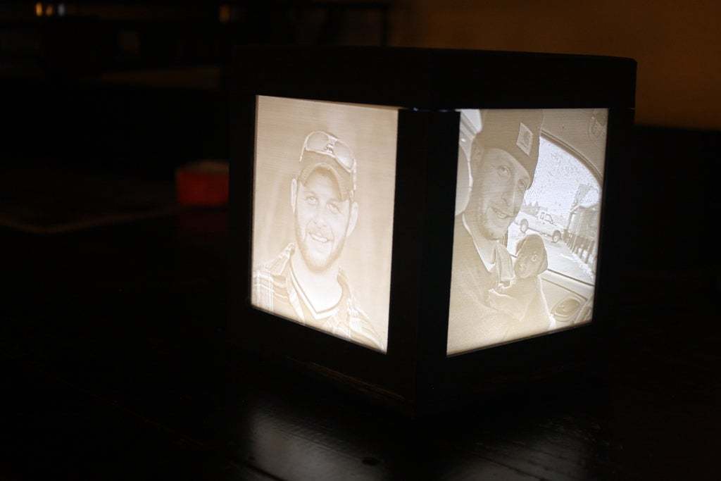 📦 Lithophane Light Box・Free STL File for ・Cults