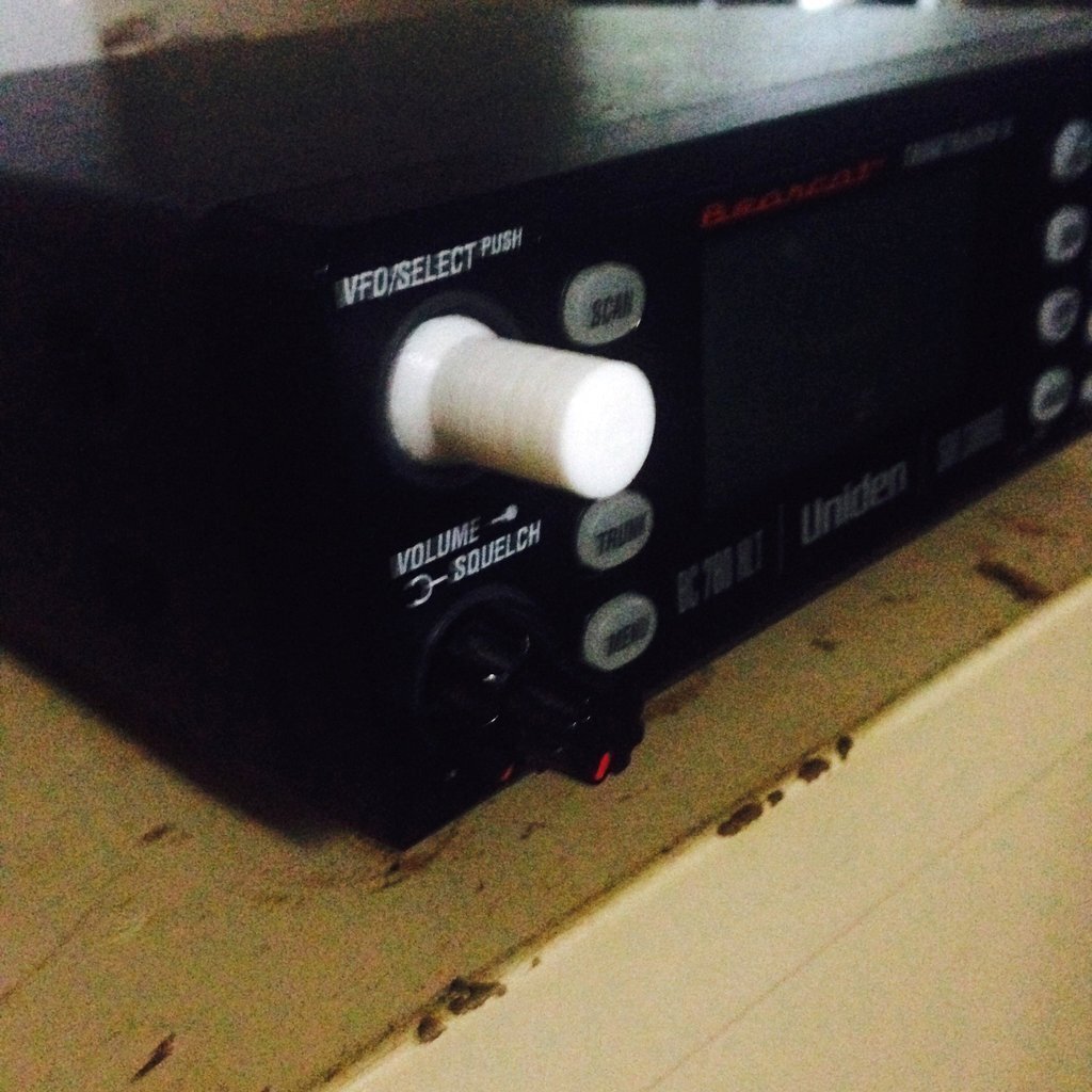 🧞‍♂️ Uniden Bearcat BC 780 XLT scanner on/off Volume Knob・3D Print・Cults