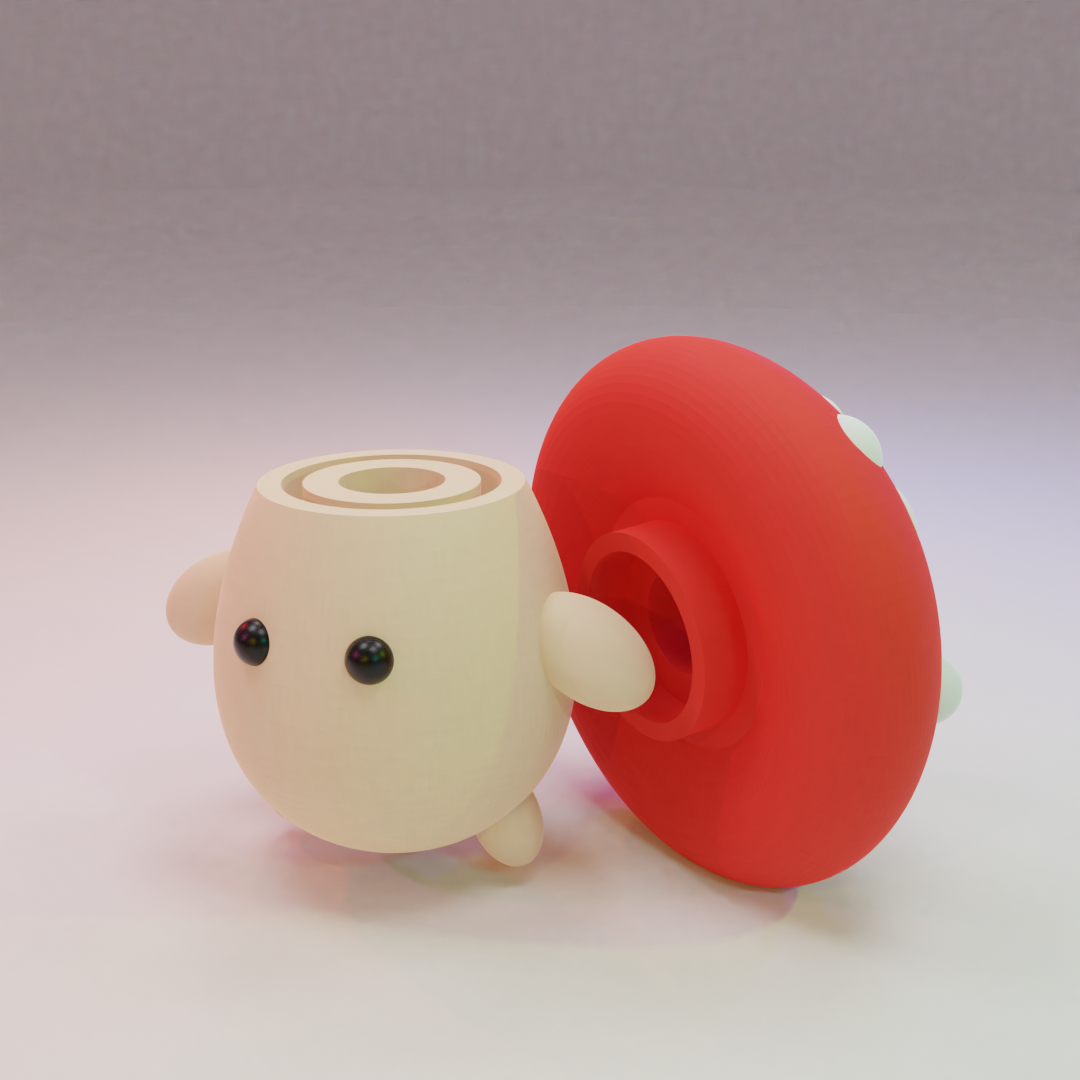 STL file Mushroom Toothpaste Cap Topper 🍄 ・3D printer model to download ...