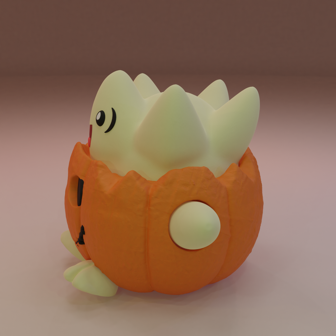 🎃 Halloween Pokemon - Togepi・ STL File for ・Cults
