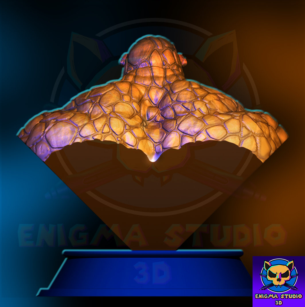 👤 THE THING BUST - FAN ART・ 3D File for ・Cults