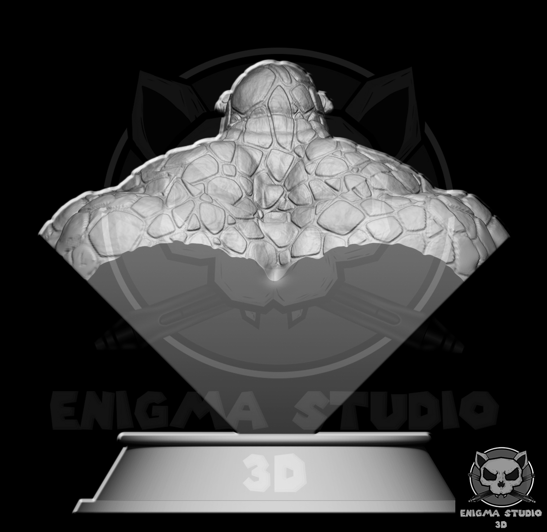 👤 THE THING BUST - FAN ART・ 3D File for ・Cults