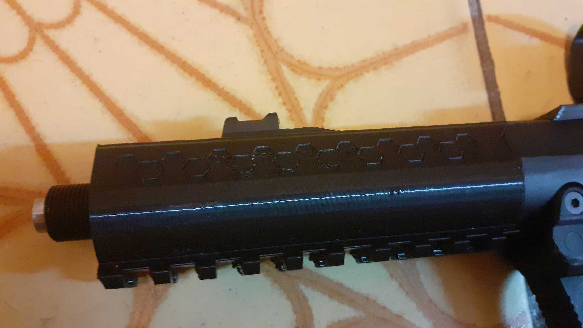 🔫 AAP-01 outer barrel + muzzle break・ STL File for ・Cults