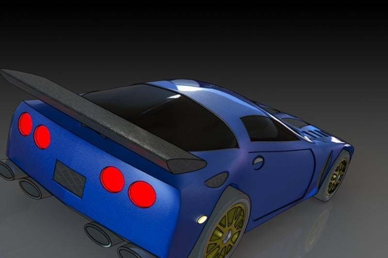 Free STL file Chevrolet Corvette C5 🚙 ・3D printer design to download・Cults