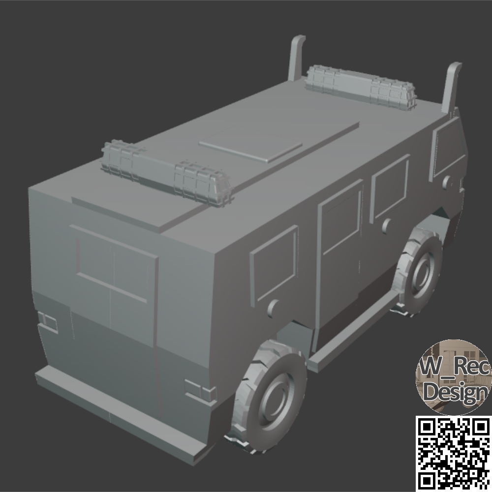 Free STL file Police Anti-Riot APC 🚓 ・Model to download and 3D print・Cults