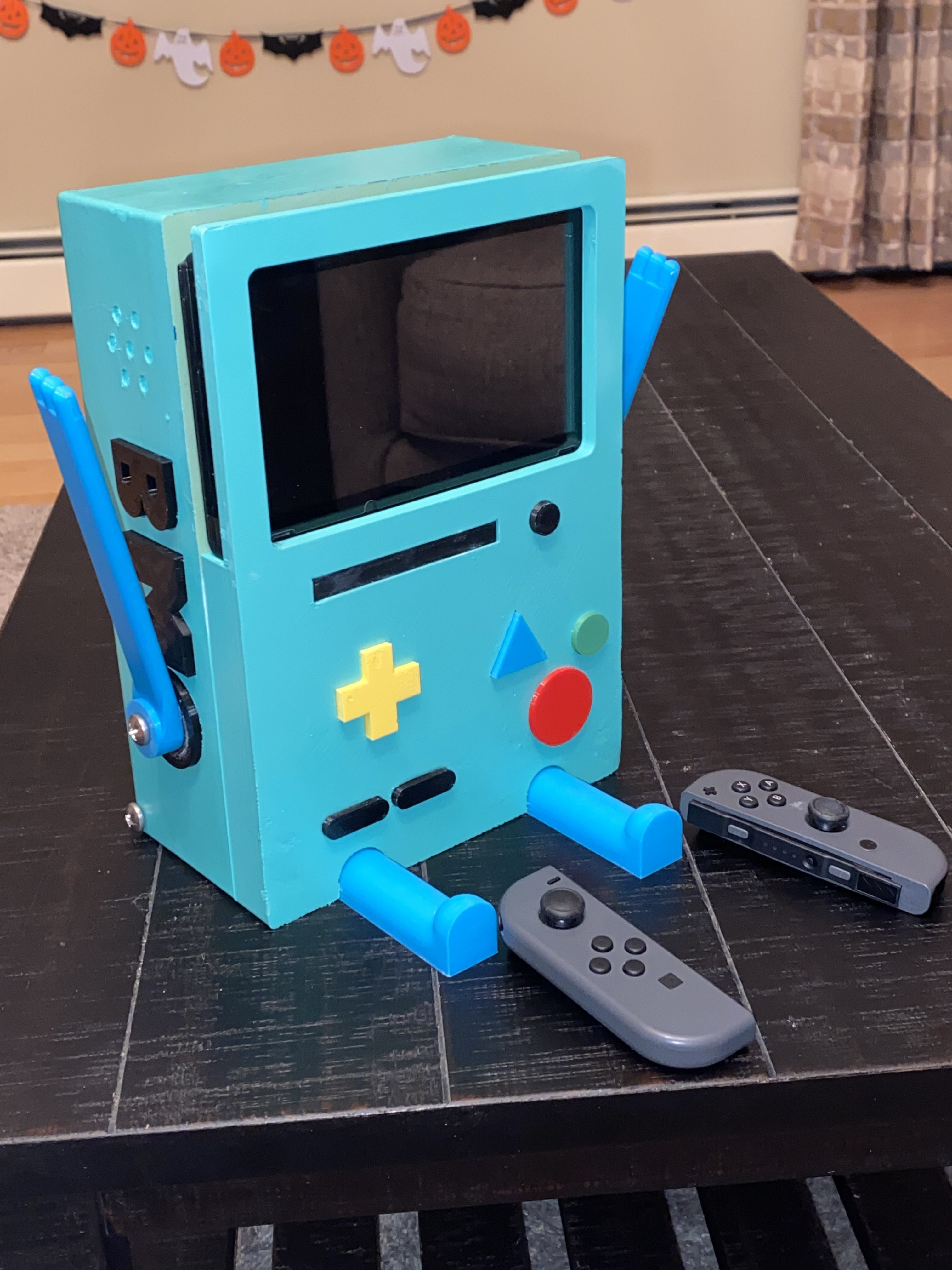 STL file BMO STAND FOR NINTENDO SWITCH 🎲 ・Model to download and 3D ...