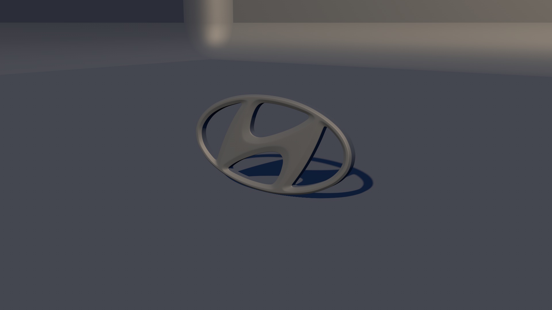 STL file Hyundai Badge 3D Print 📛 (OBJ and DXF)・3D printing idea to ...