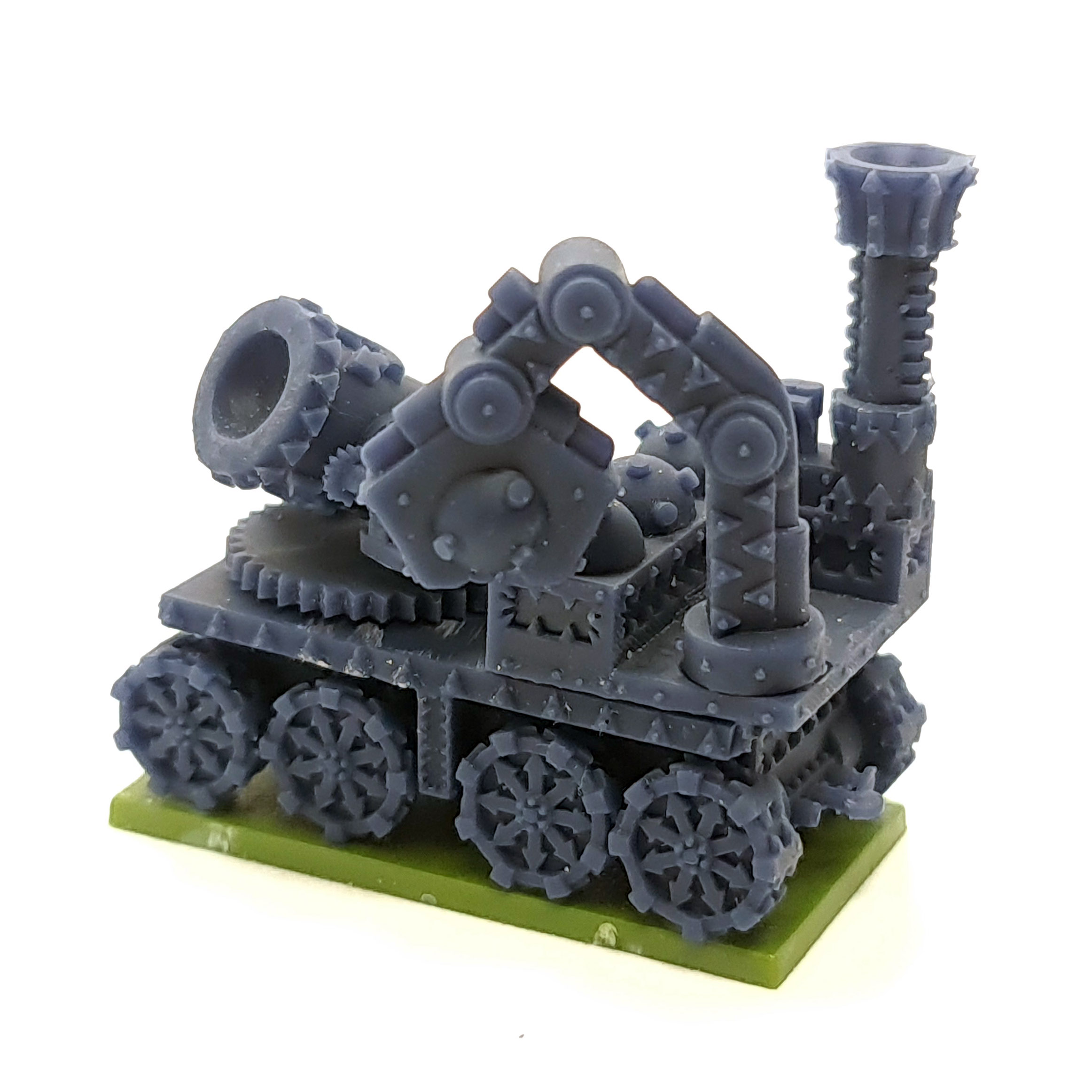 STL file Chaos Dwarf Land Train Mortar Car (10mm scale) 🚆 ・3D printable ...
