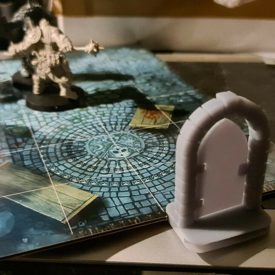 🏙️ Cursed City working doors (prototype FREE)・Free STL File for ・Cults
