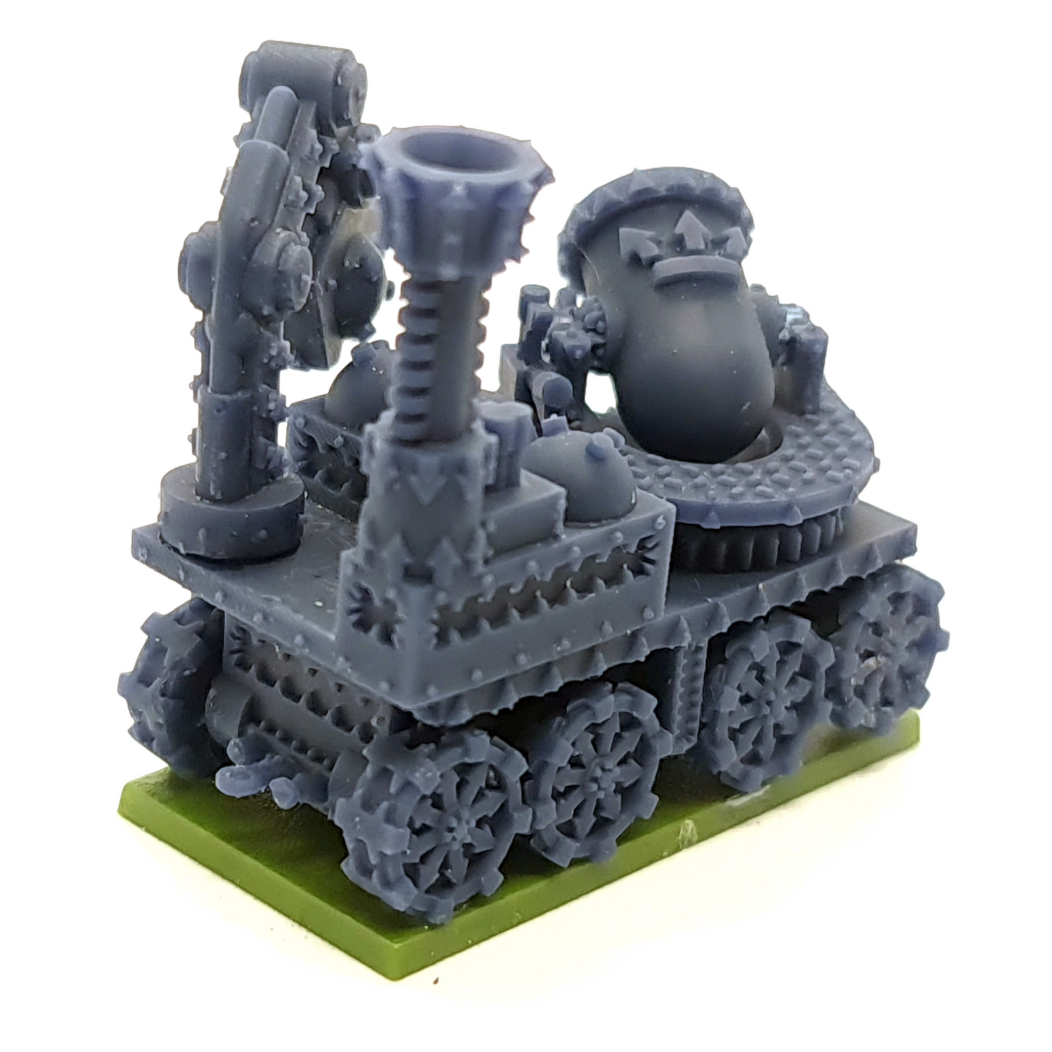 STL file Chaos Dwarf Land Train Mortar Car (10mm scale) 🚆 ・3D printable ...