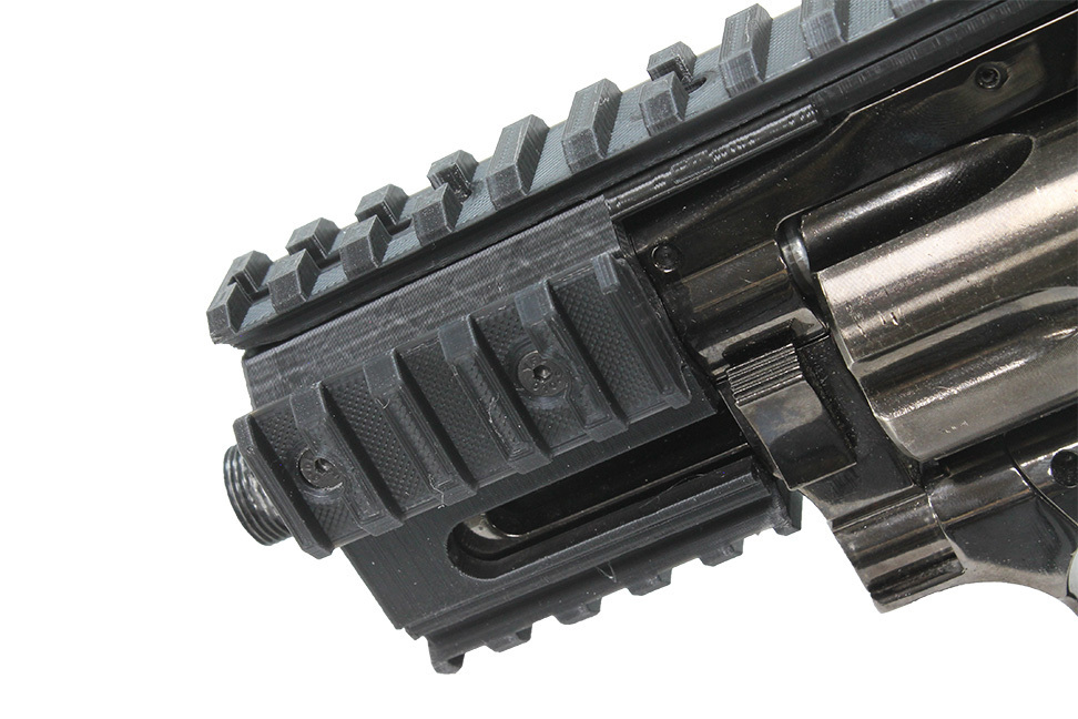 🐉 Dan Wesson 715 Revolver Dragon Rail Set・ STL File for ・Cults