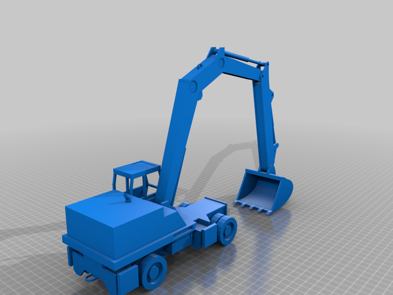 Free 3D file Poclain LY80 🚜 ・3D printer model to download・Cults