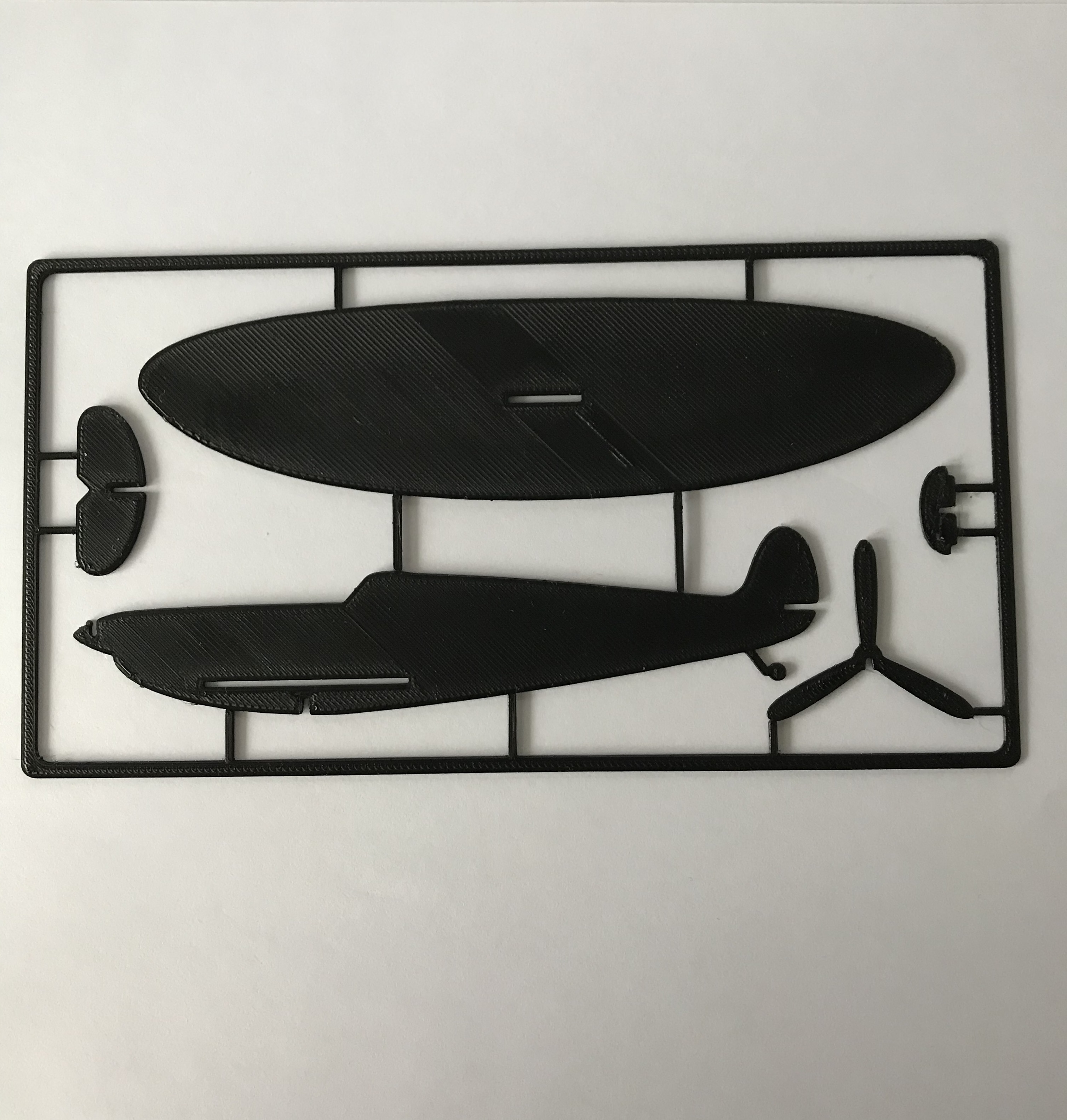 3D file Spitfire Kit Card 🛩️ ・3D print design to download・Cults