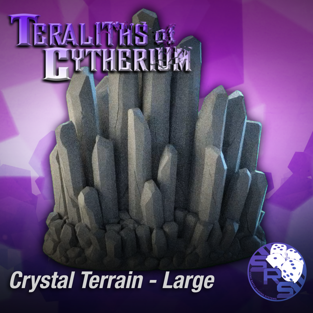 🔮 Crystal Terrain Set・ STL File for ・Cults