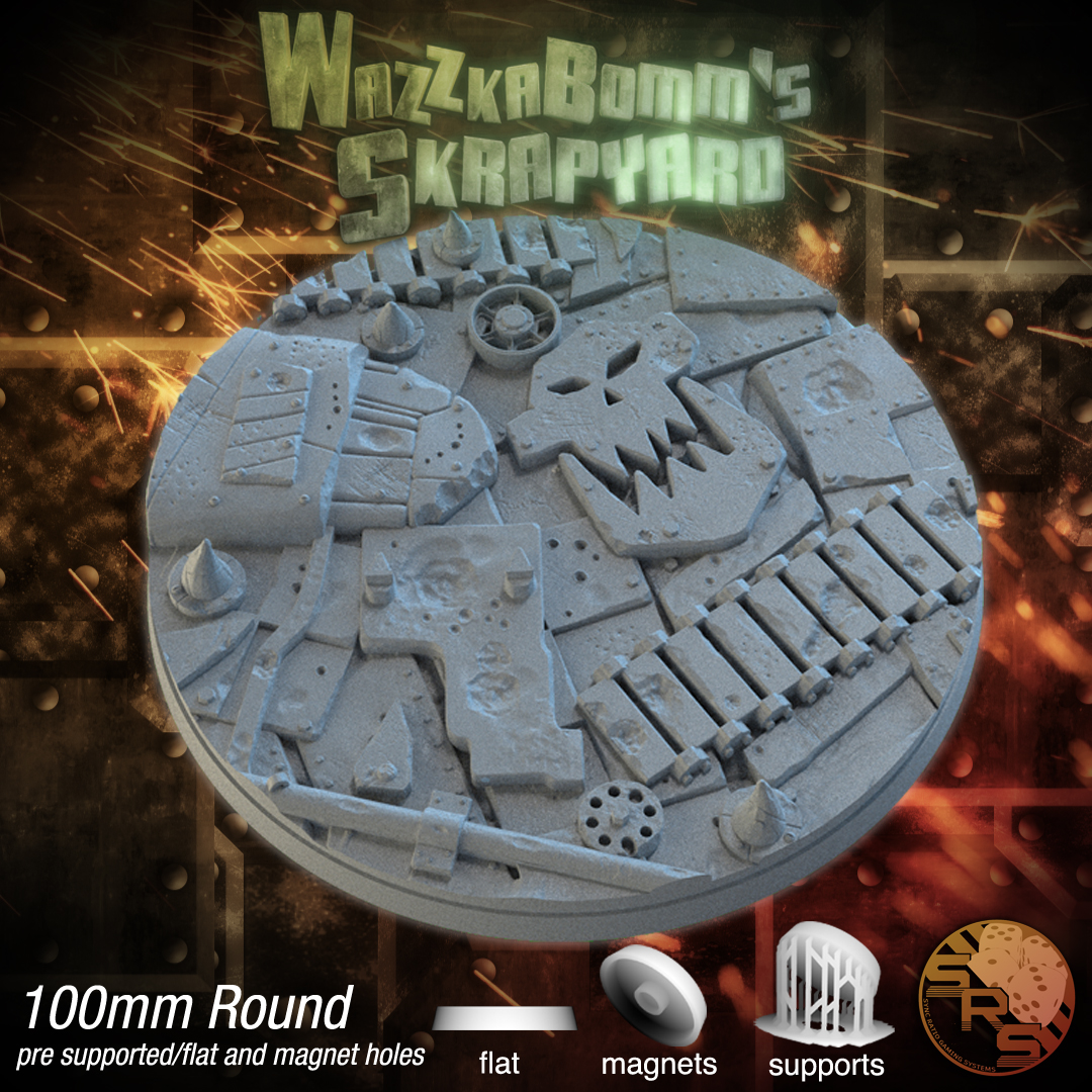 3D file Scrap Bases 🟪 ・3D printer model to download・Cults