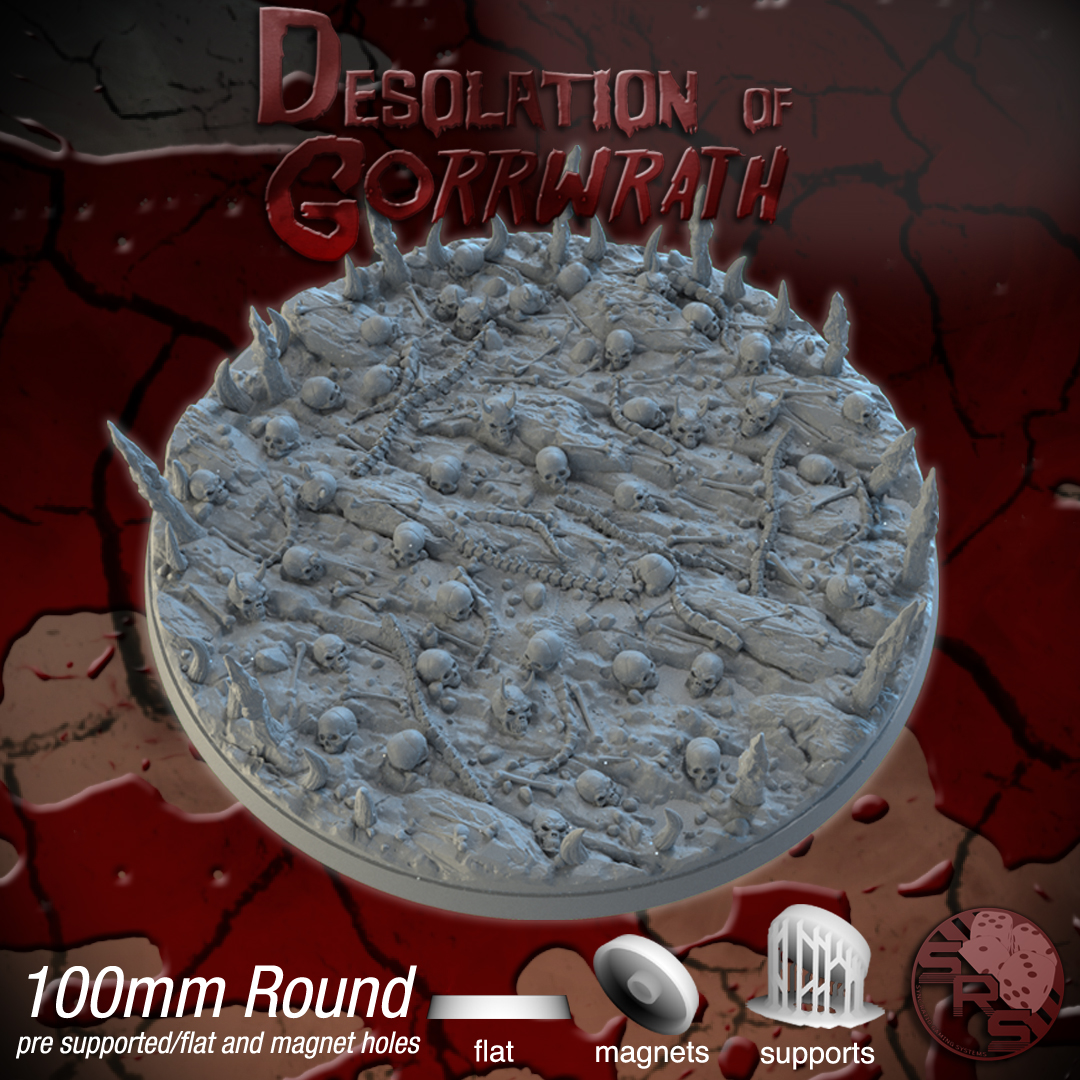 3D file Blood God Bases 🩸 ・3D print design to download・Cults