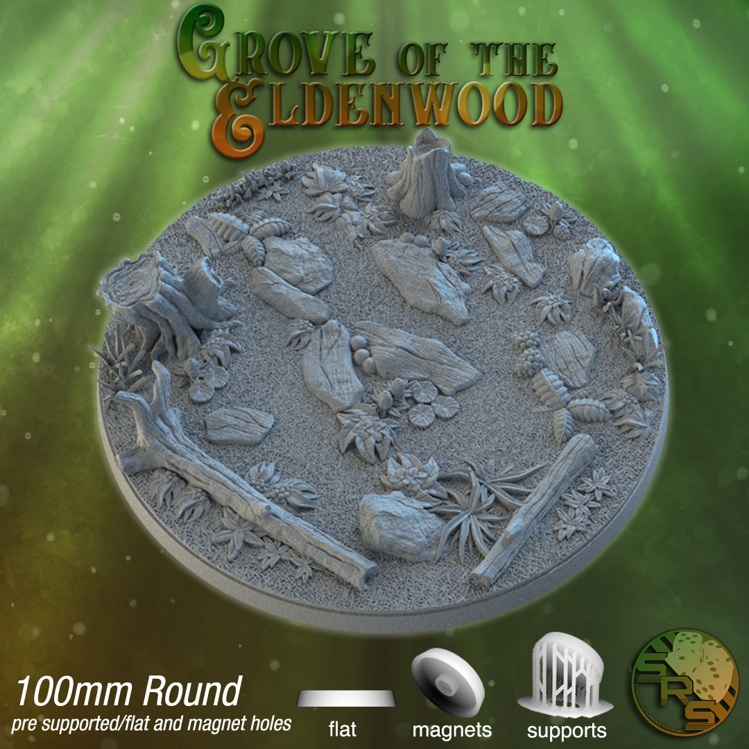 3D file Forest Bases 🎲 ・3D printing model to download・Cults