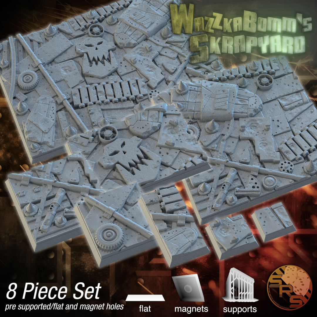 🟪 Scrap Bases・ 3D File for ・Cults