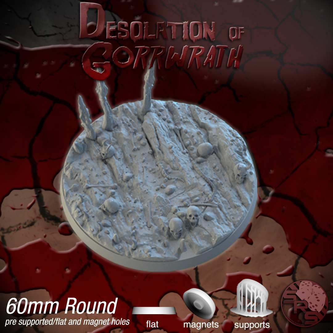 3D file Blood God Bases 🩸 ・3D print design to download・Cults