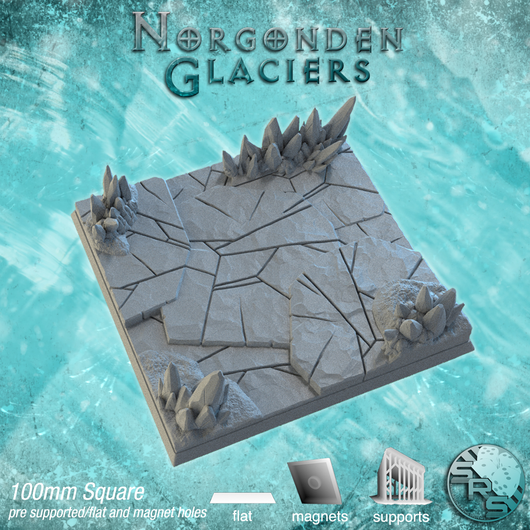 3D file Ice Bases 🧊 ・3D printable design to download・Cults