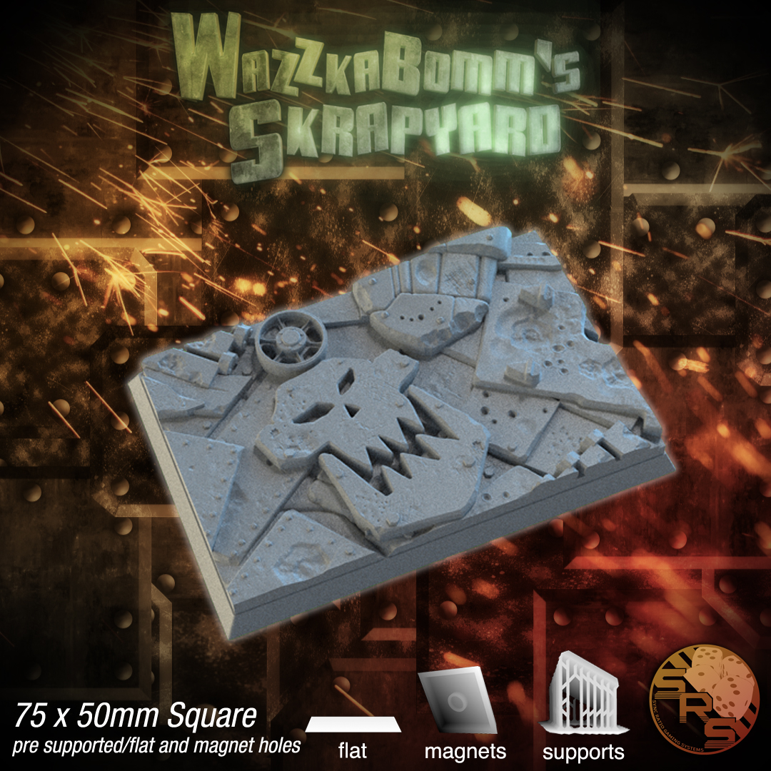 3D file Scrap Bases 🟪 ・3D printer model to download・Cults