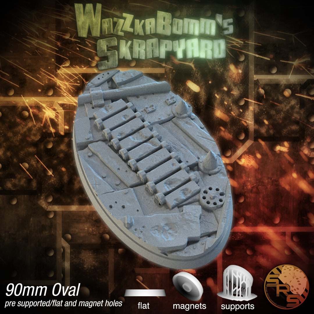 3D file Scrap Bases 🟪 ・3D printer model to download・Cults