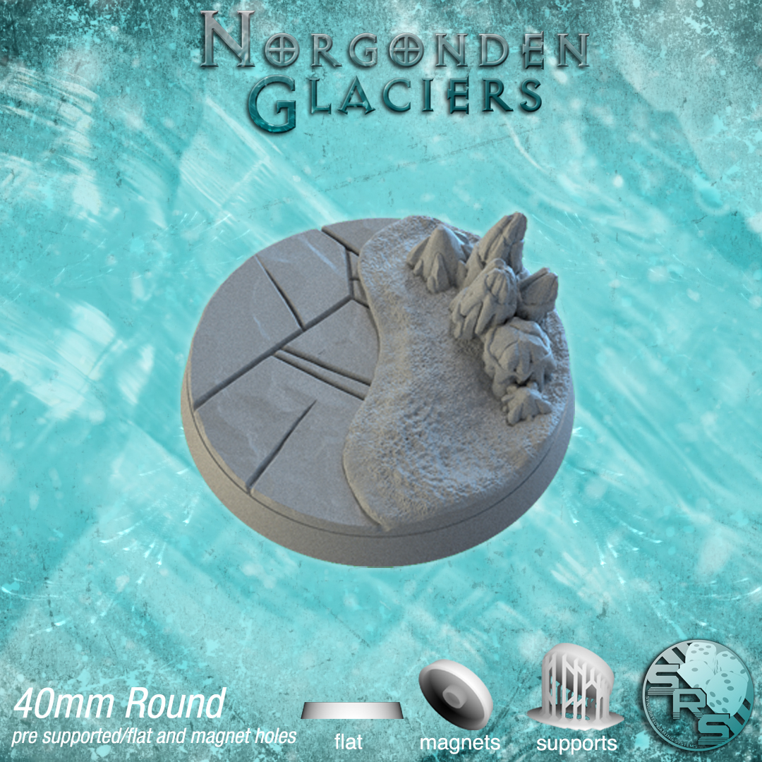 3D file Ice Bases 🧊 ・3D printable design to download・Cults