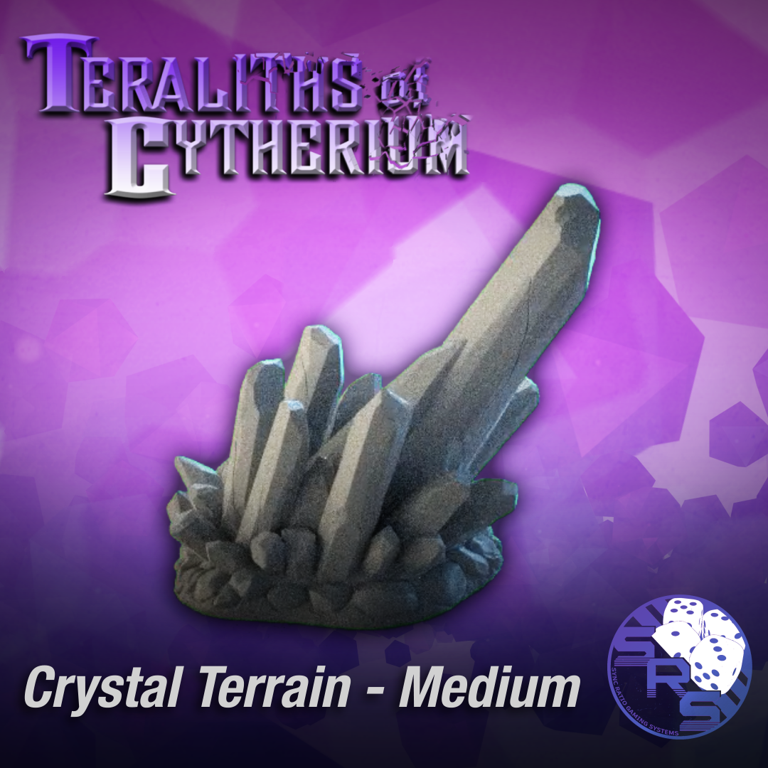 🔮 Crystal Terrain Set・ STL File for ・Cults