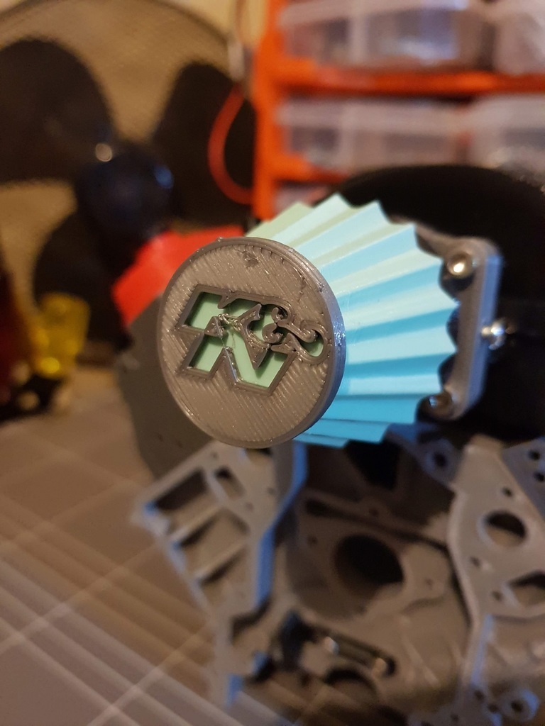 🎠 K&N Air Filter for 1/3 Scale LS3・Free 3D File for ・Cults