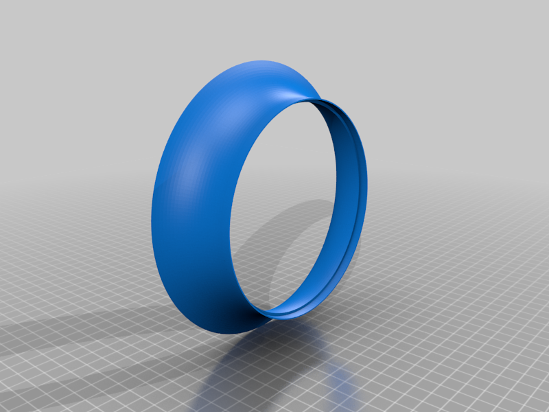 💍 120mm Jetfan ECO Intake Ring・Free 3D File for ・Cults