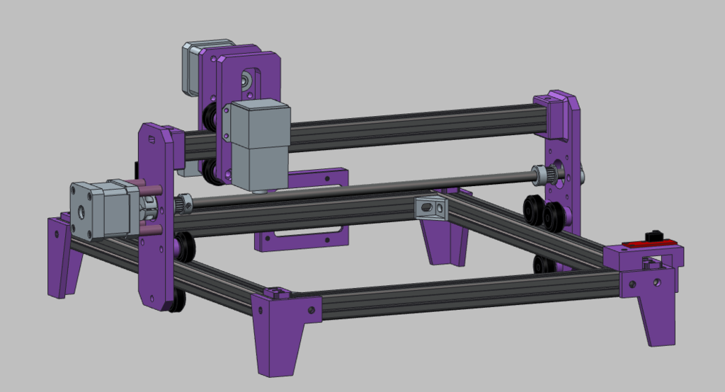💭 2020 customizable GRBL laser・Archivo STL Gratis para Impresión 3D y ...