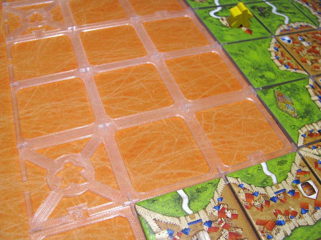 🎲 Carcassonne 3x3 Tile Grid & Holder・Free STL File for ・Cults