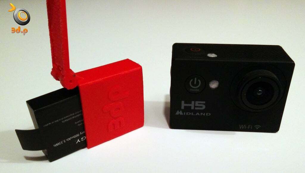 Free STL file Battery Storage Action Camera 🔋 ・3D printer model to ...