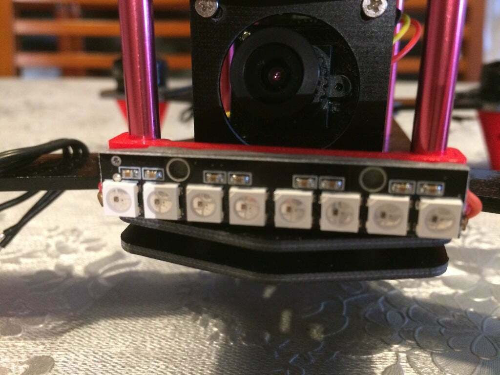 Free STL file Led Strip RGB suport for Quad 250 🚁 ・3D print design to ...