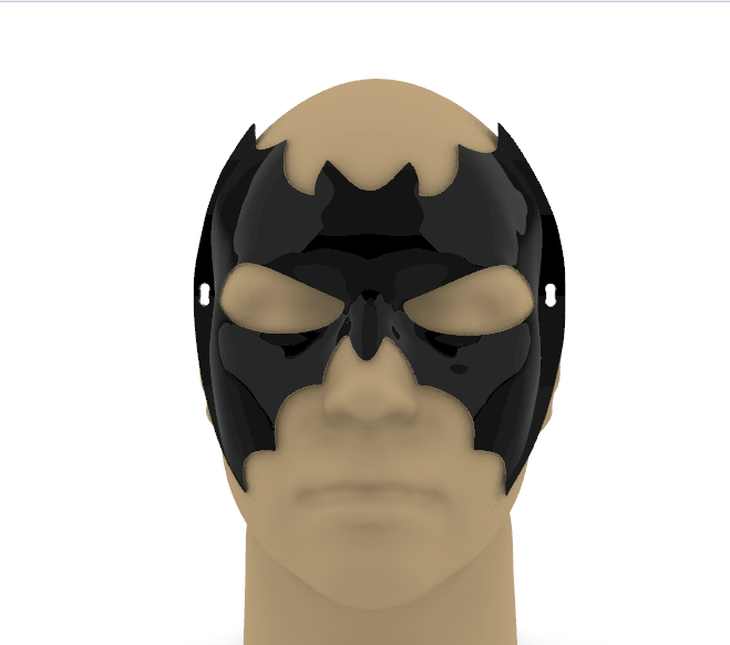 Archivo STL Batman Mask 👽 ・Plan para descargar y imprimir en 3D・Cults