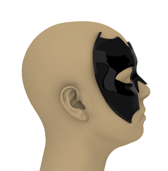 Archivo STL Batman Mask 👽 ・Plan para descargar y imprimir en 3D・Cults