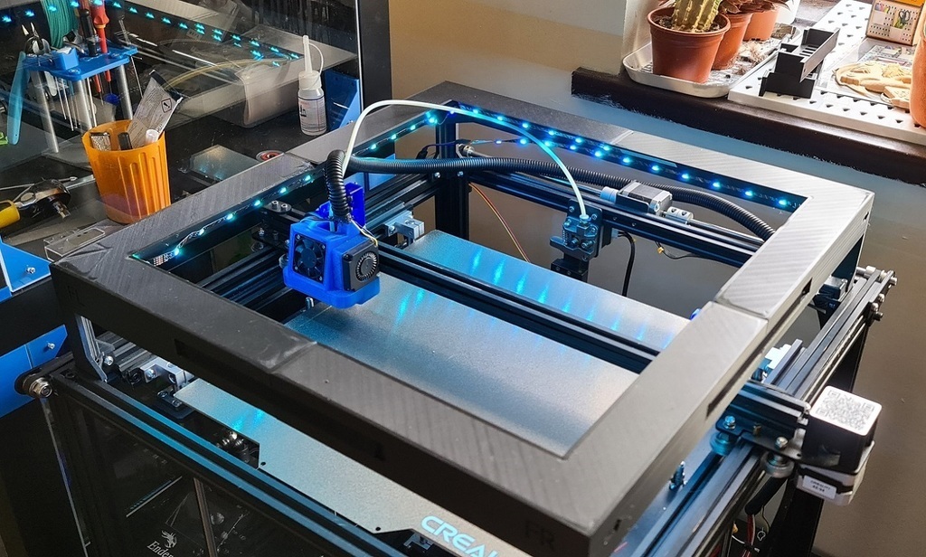 Free 3D file Ender 5 Plus LED Frame ・3D printable design to download・Cults