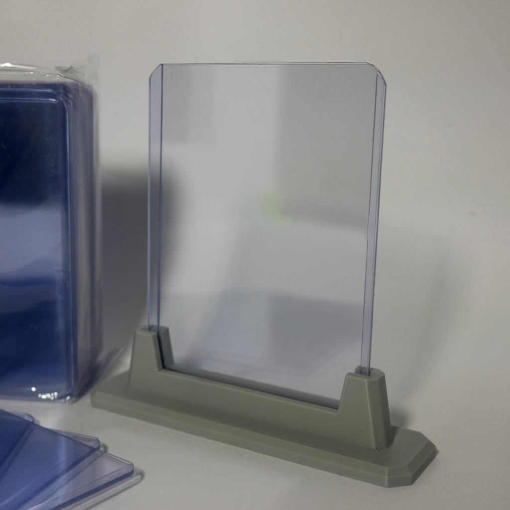 🐉 Rigid Toploader Display Stand (78.5mm)・ STL File for ・Cults