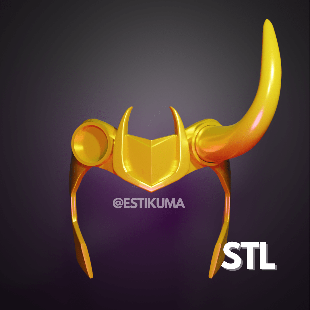 👑 Loki Crown Headpiece - STL - Loki Tv Show・ 3D File for ・Cults