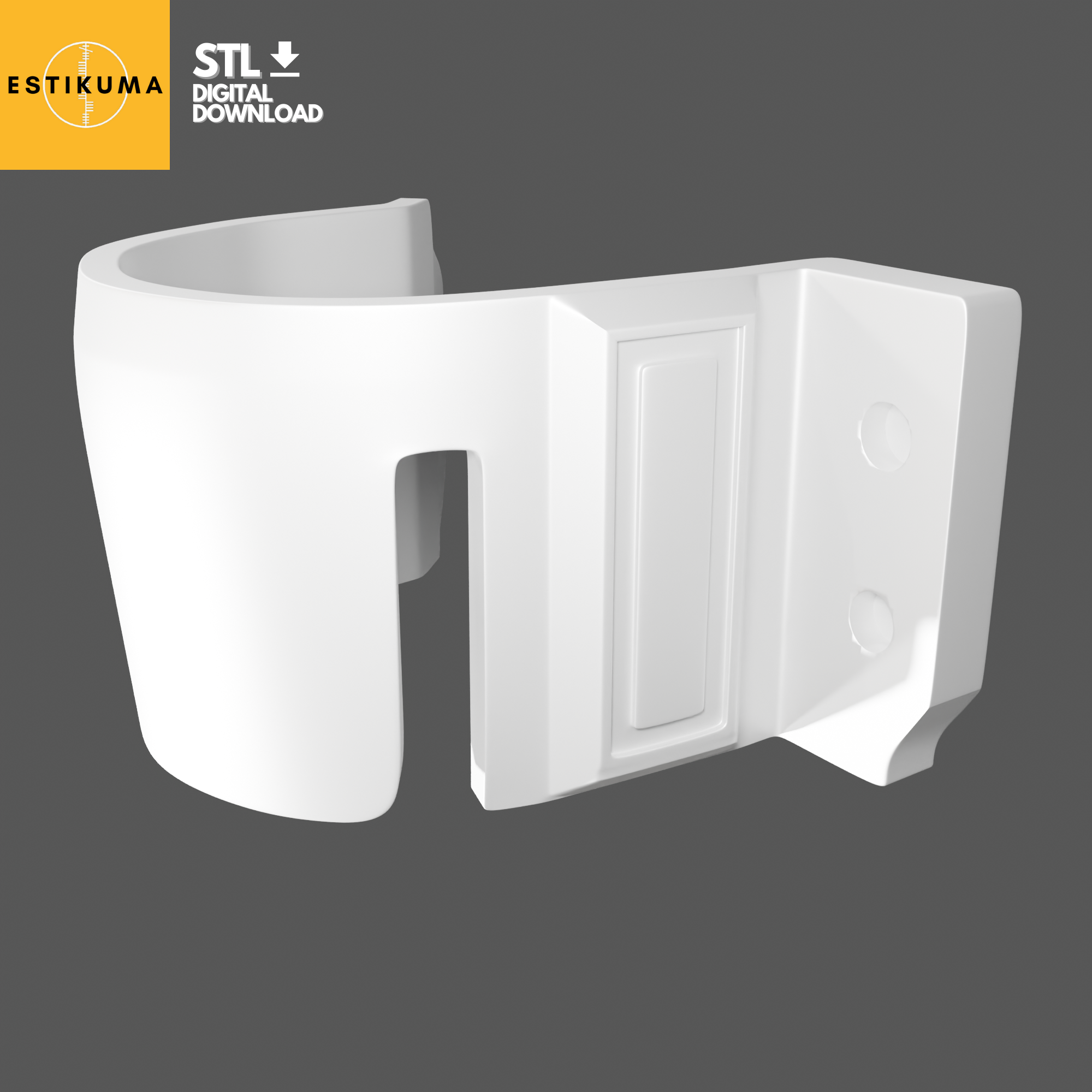 3D file The Mandalorian - Knee Armour - STL (digital download) ・Model ...